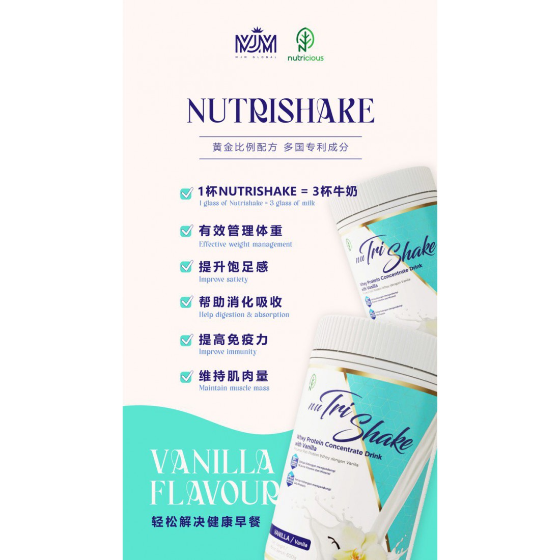 Protein Powder Malaysia 【Nutrishake】- Your Perfect Fitness Companion!